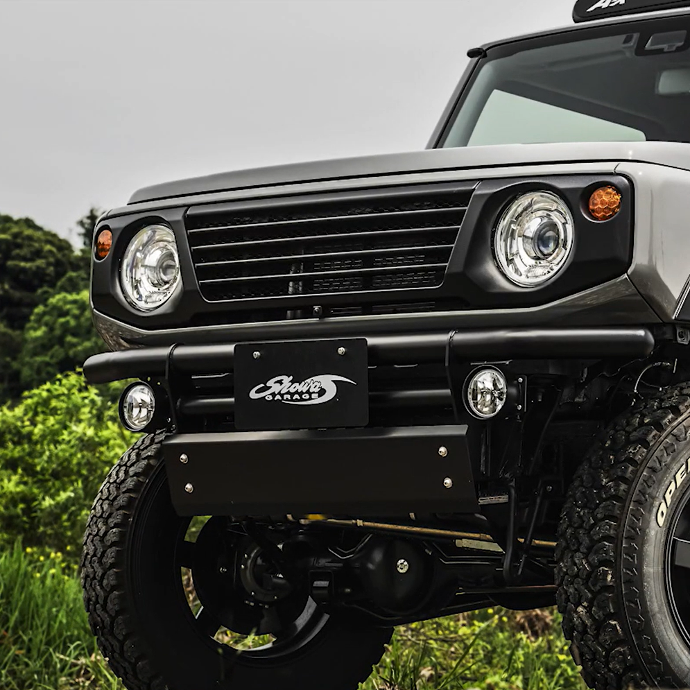 SHOWA GARAGE Round Eye Sporty ABS Sport Grille Jimny JB74 2018 Japan – Compass Auto Japan