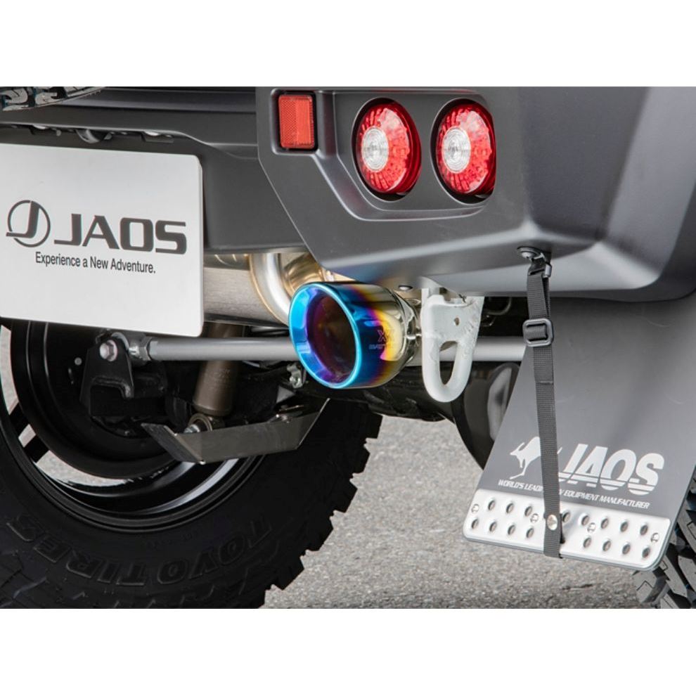JAOS BATTLEZ Muffler ZS TC Titanium Stainless Jimny JB74 64 2018-ON – Compass Auto Japan