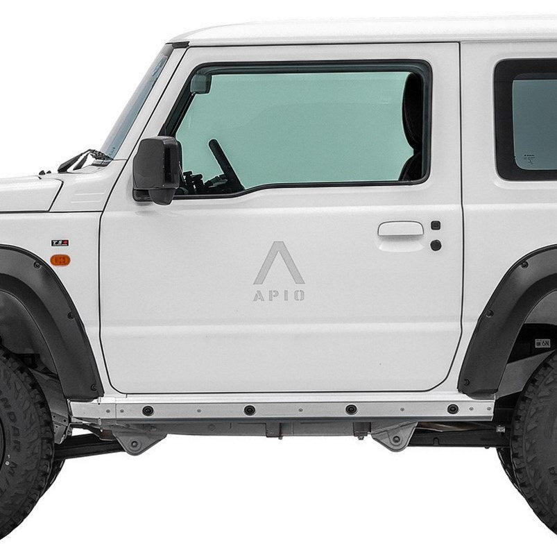 APIO Duralumin Side Sill Guards Protection Jimny JB74 2018-ON Japan ...
