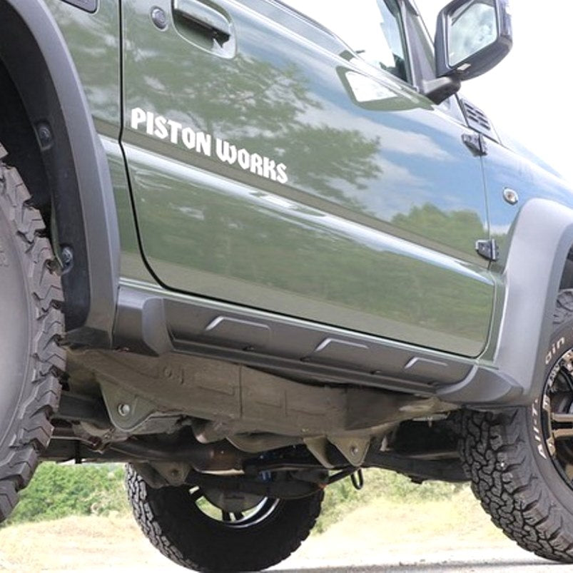 PISTON WORKS Slim Side Sill Panels Jimny JB74 Sierra AES 2018-ON JAPAN ...